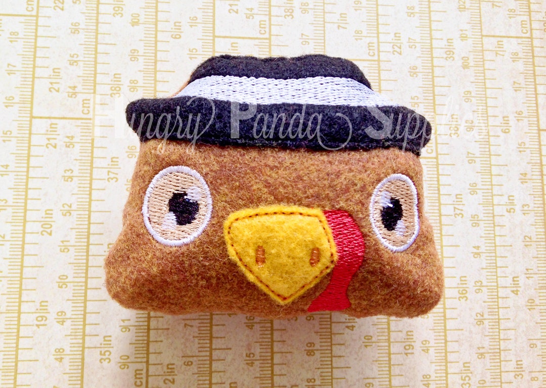 Turkey Stuffie Embroidery Design, Turkey Stuffy, Machine Embroidery ...