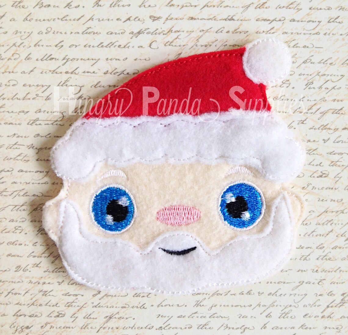 Santa Stuffie Embroidery Design Santa Stuffy Machine - Etsy