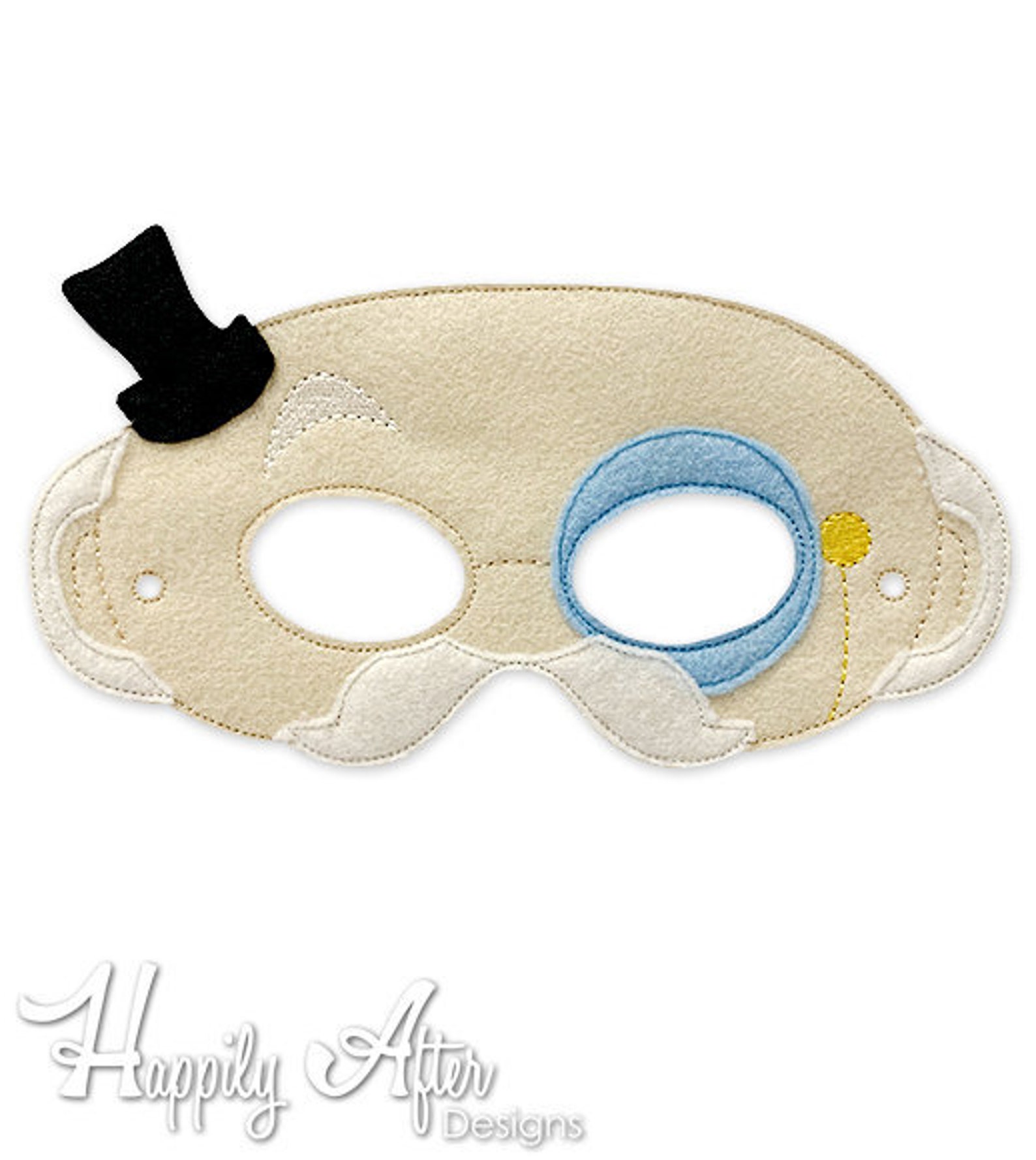 Mayor Mask Embroidery Design Mayor Mask Machine Embroidery - Etsy