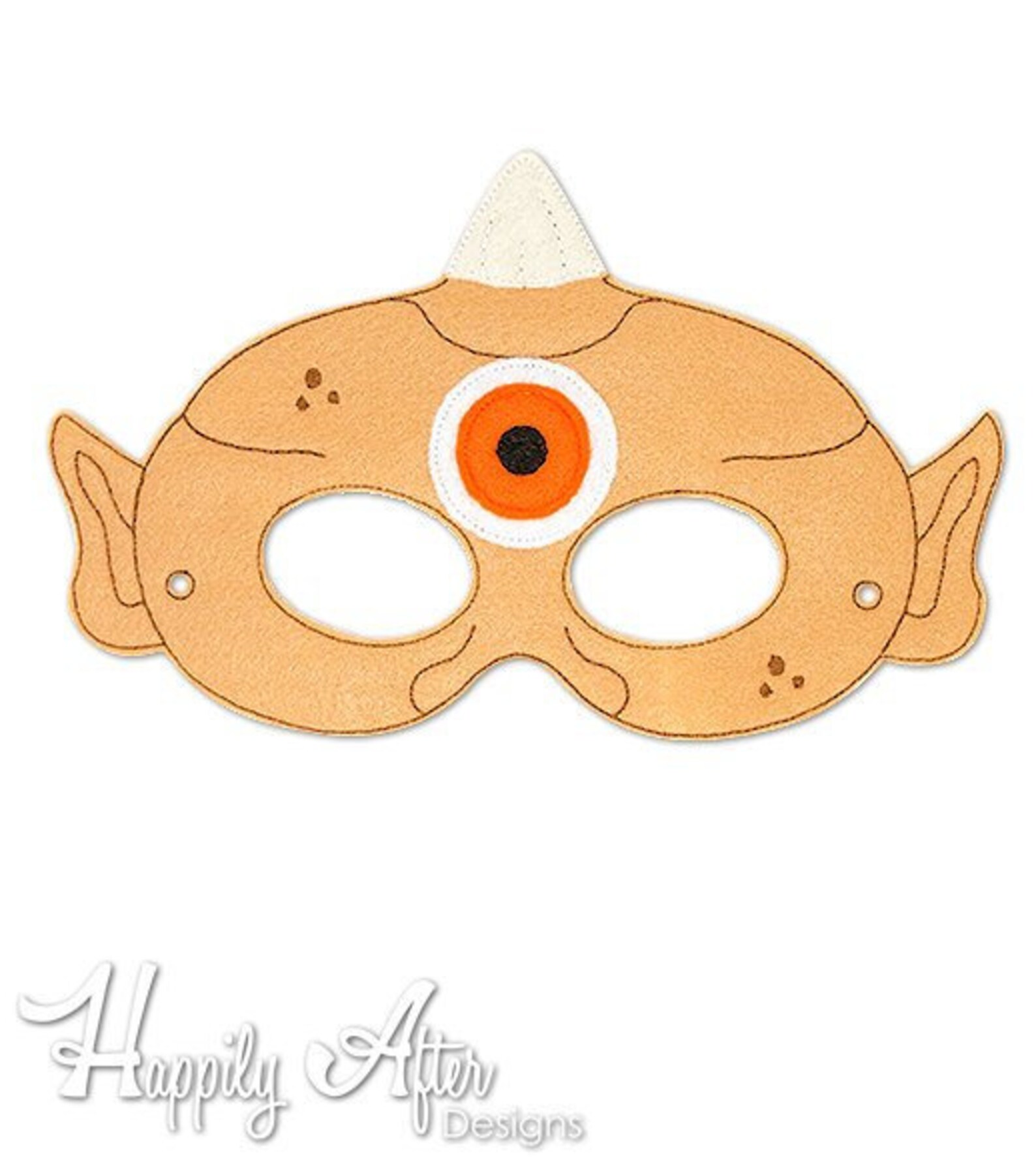 Cyclops Mask Embroidery Design Monster Mask Machine | Etsy