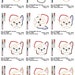 Dogs of Christmas Applique Embroidery Design Set, Christmas Applique ...