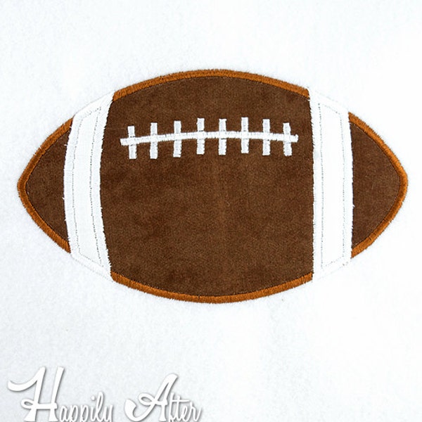 Football Applique - Etsy