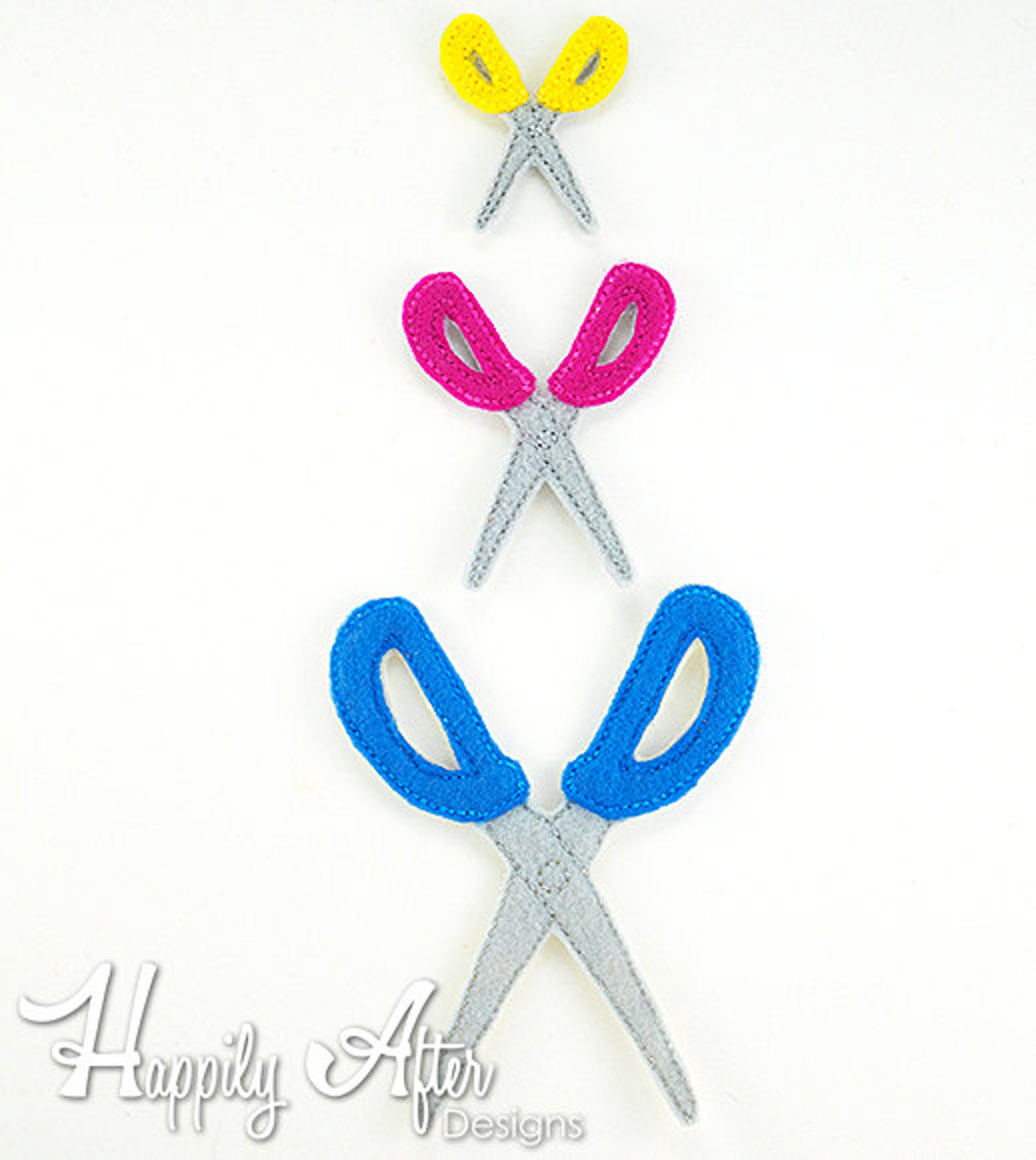 Scissors Feltie Embroidery Design, Scissors Feltie, Machine Embroidery ...