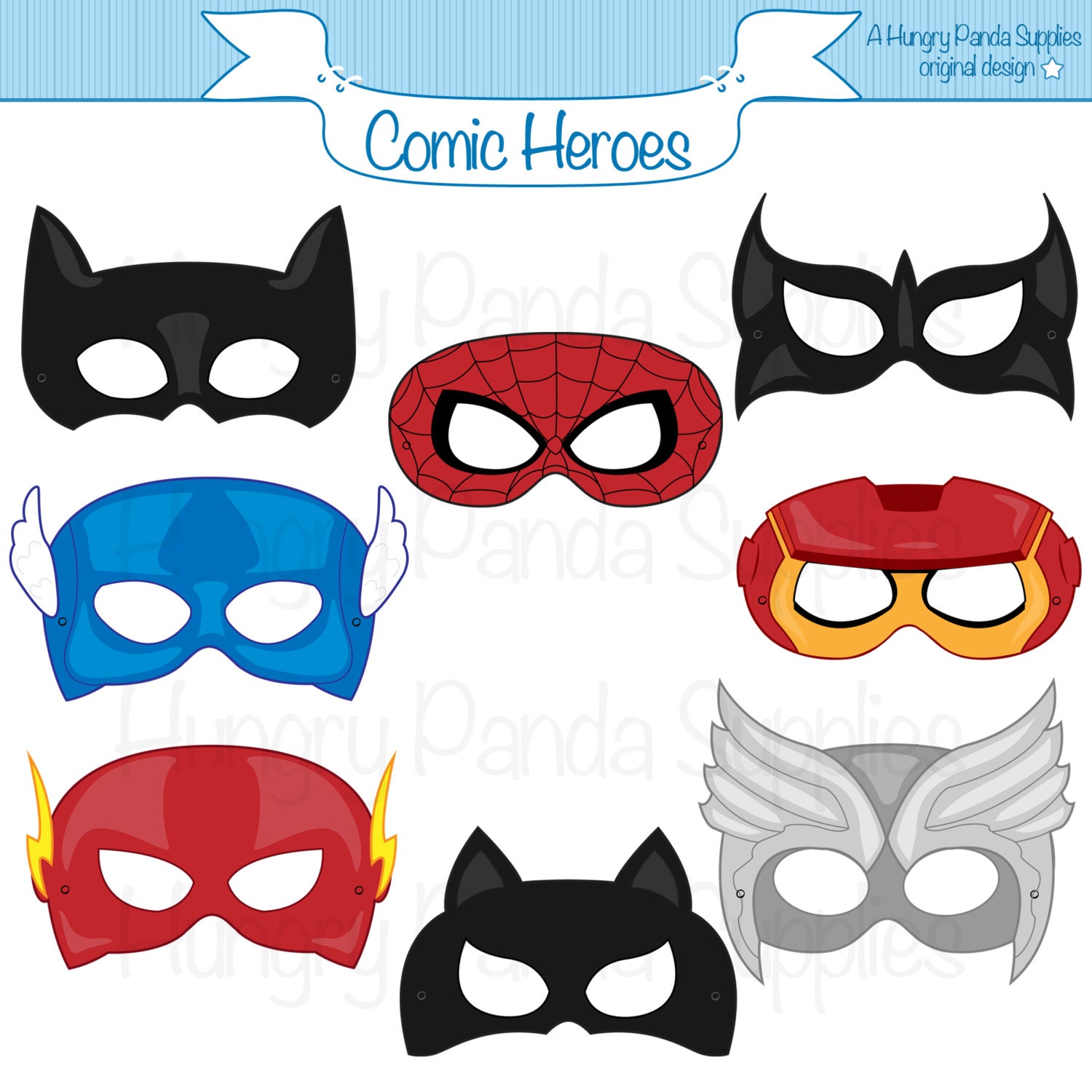 Cool Superhero Masks