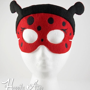 Ladybug Mask Embroidery Design, Ladybug Mask, Machine Embroidery, ITH ...