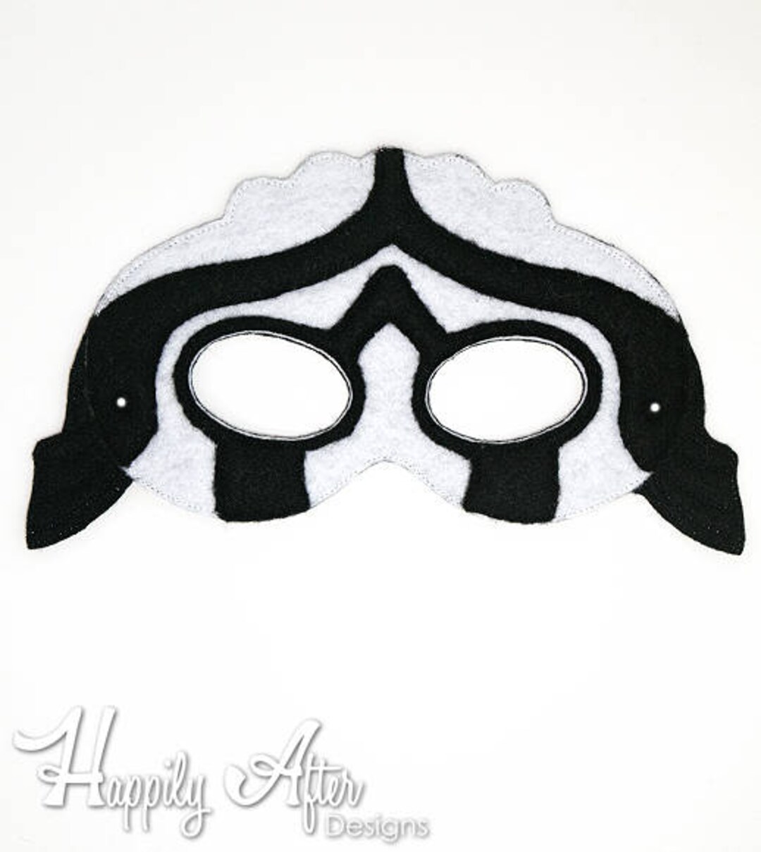 Damselfish Fish Mask Embroidery Design, Fish Mask, Machine Embroidery ...