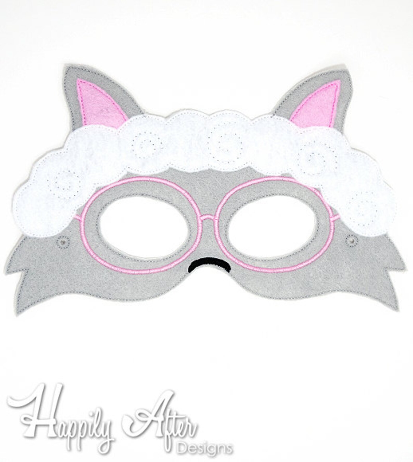 Little Red Mask Embroidery Design Pack Little Red Mask - Etsy