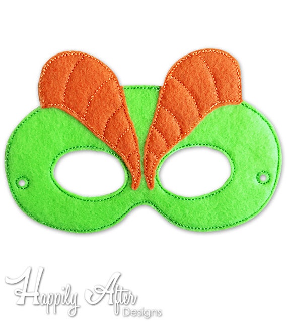 Dilophosaurus Dinosaur Mask Embroidery Design Dinosaur Mask | Etsy