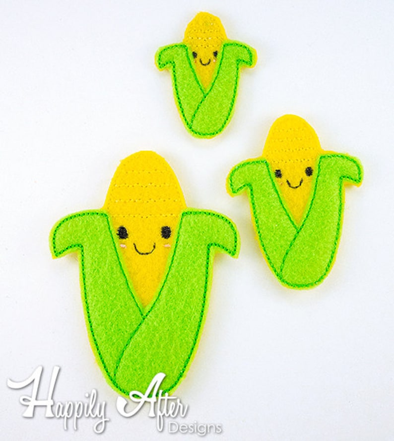 Corn Feltie Embroidery Design Corn Feltie Machine - Etsy