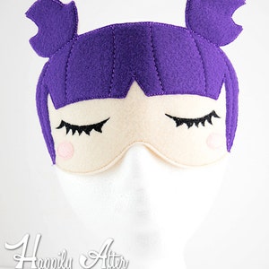 Sweet Dreamer Sleep Mask Embroidery Design, Kawaii Sleep Mask, Machine ...