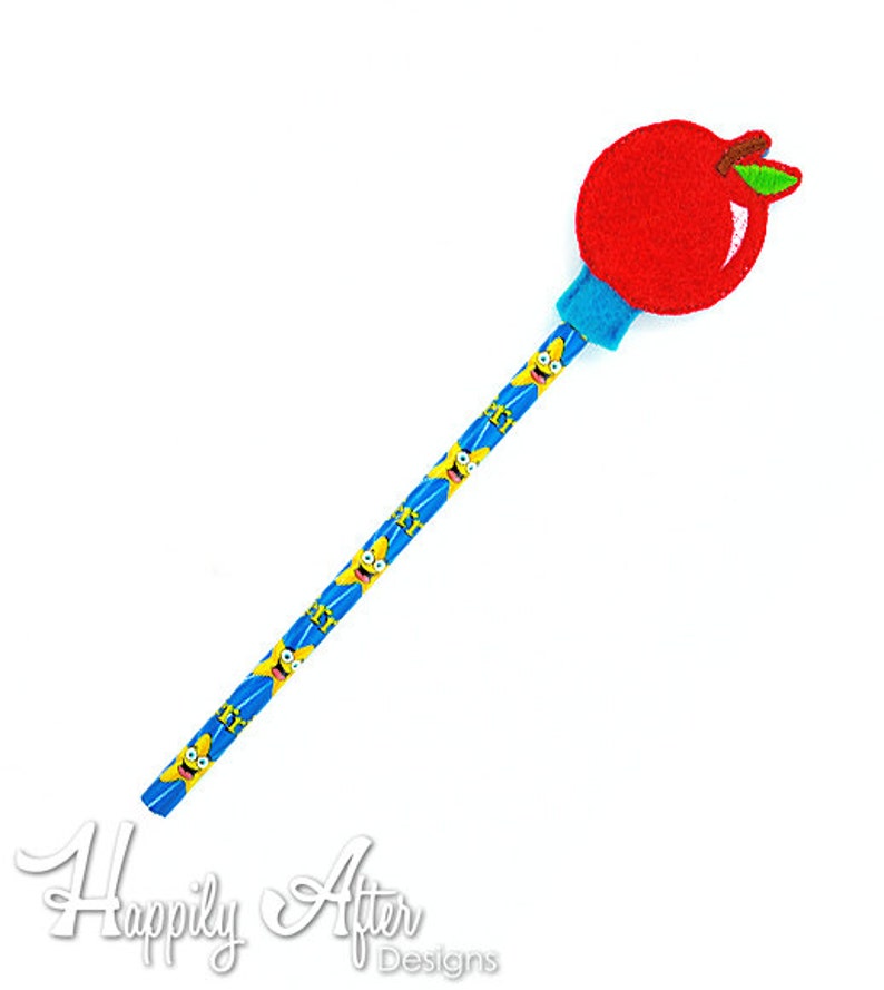 Apple Pencil Topper Embroidery Design Apple Pencil Topper | Etsy