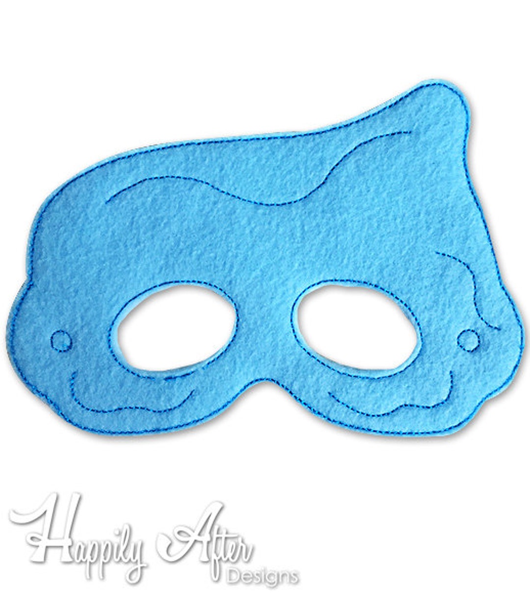 Ghost Mask Embroidery Design, Ghost Mask, Ghost Machine Embroidery, ITH ...