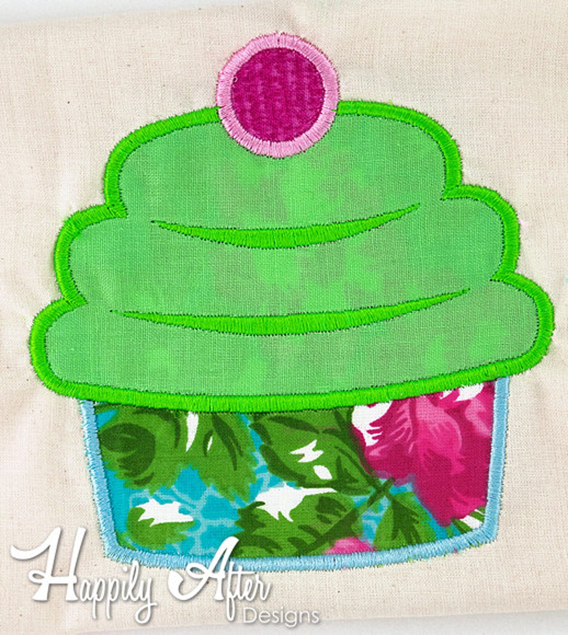 Cupcake Applique Embroidery Design, Cake Applique, Cupcake, Machine ...