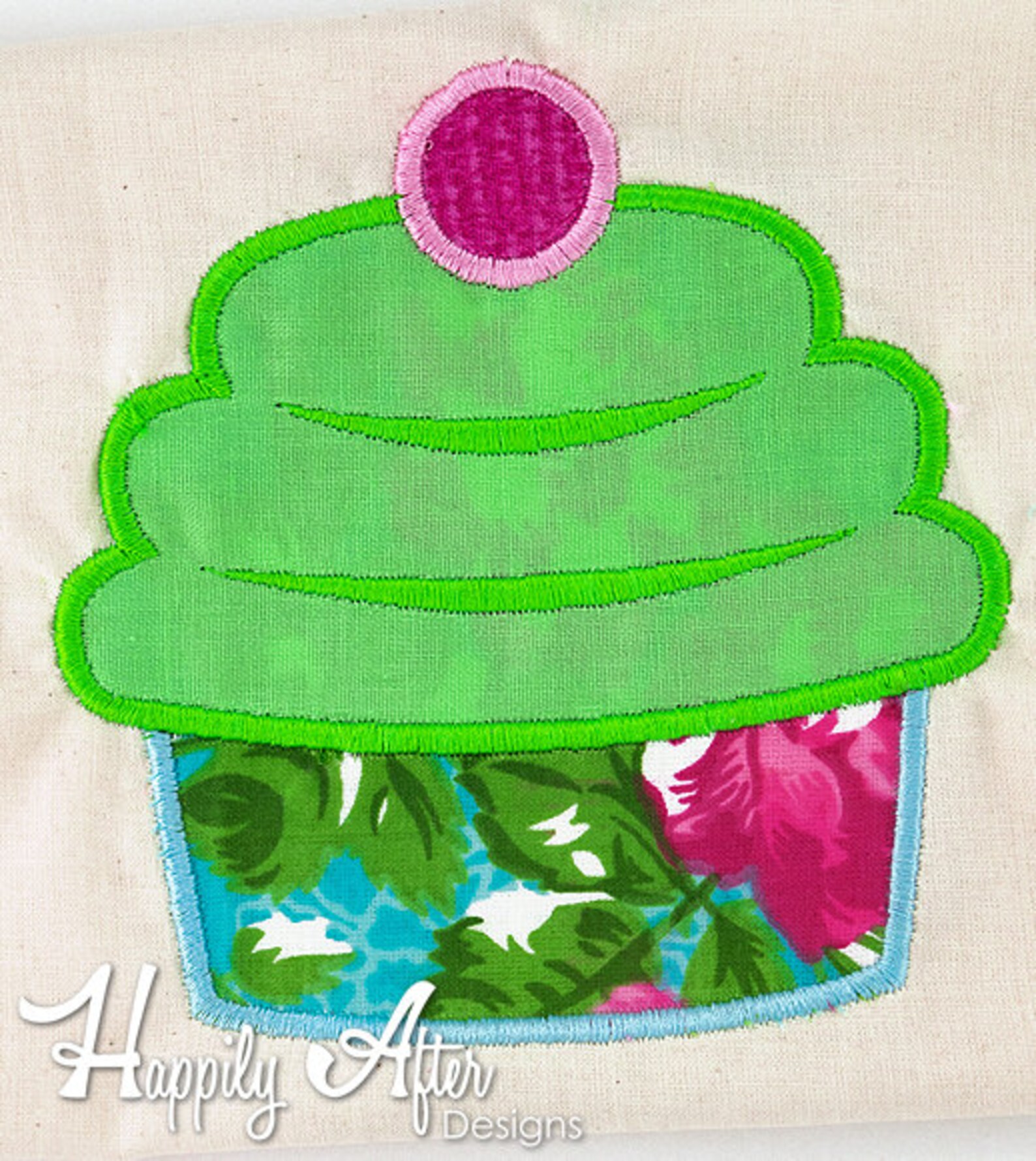 Cupcake Applique Embroidery Design, Cake Applique, Cupcake, Machine ...