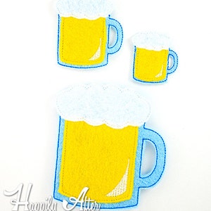 Ale Feltie Embroidery Design, Drink Feltie, St Patricks Day Feltie ...