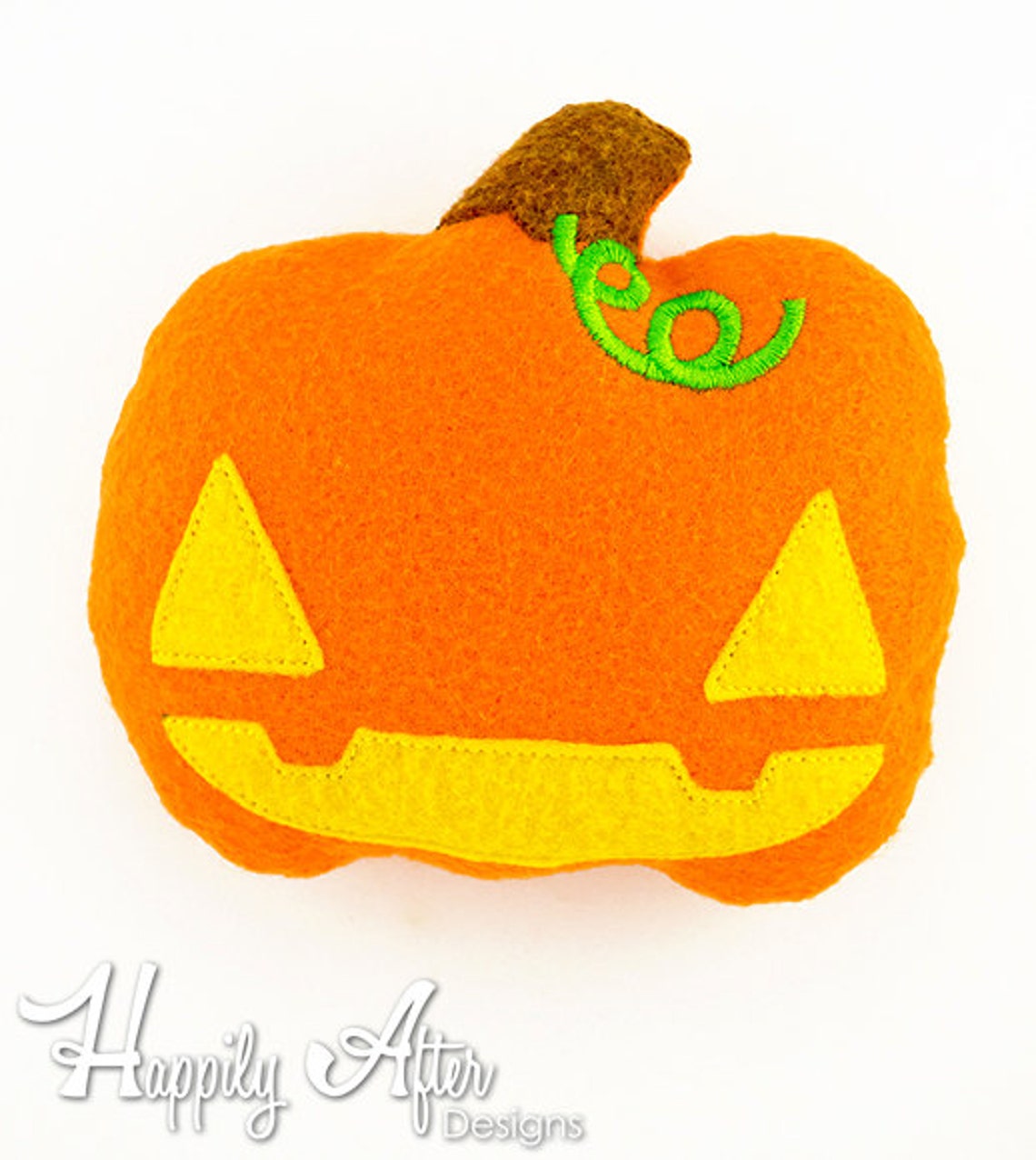 Pumpkin Stuffie Embroidery Design jackolantern halloween | Etsy