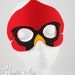 Cardinal Bird Mask Embroidery Design, Bird Mask, Machine Embroidery ...