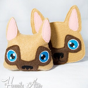 German Shepherd Stuffie Embroidery Design, Dog Stuffy, Machine ...