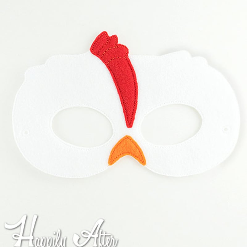 Chicken Mask Pattern - Etsy