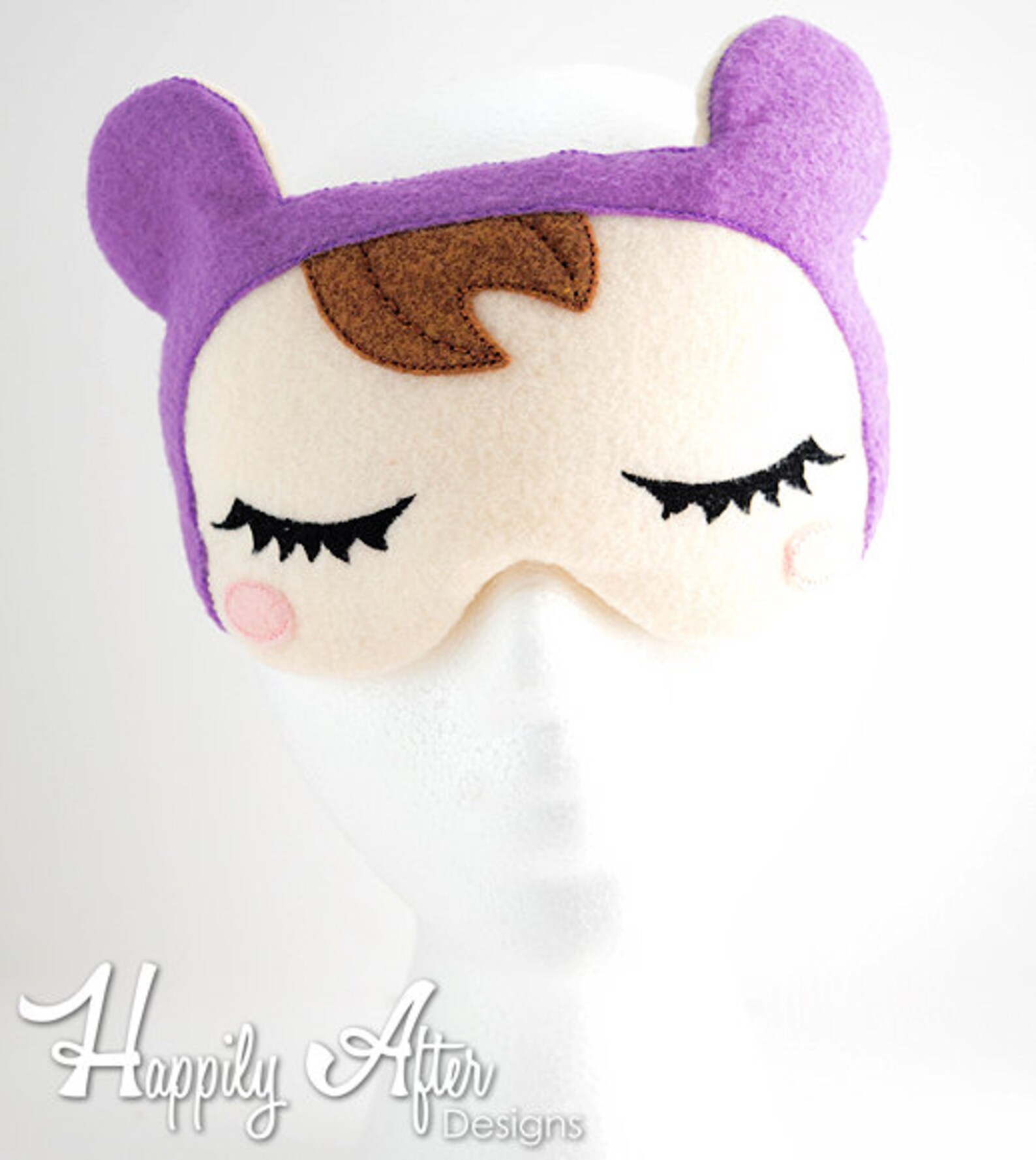 Sleeping Cutie Sleep Mask Embroidery Design kawaii sleep | Etsy