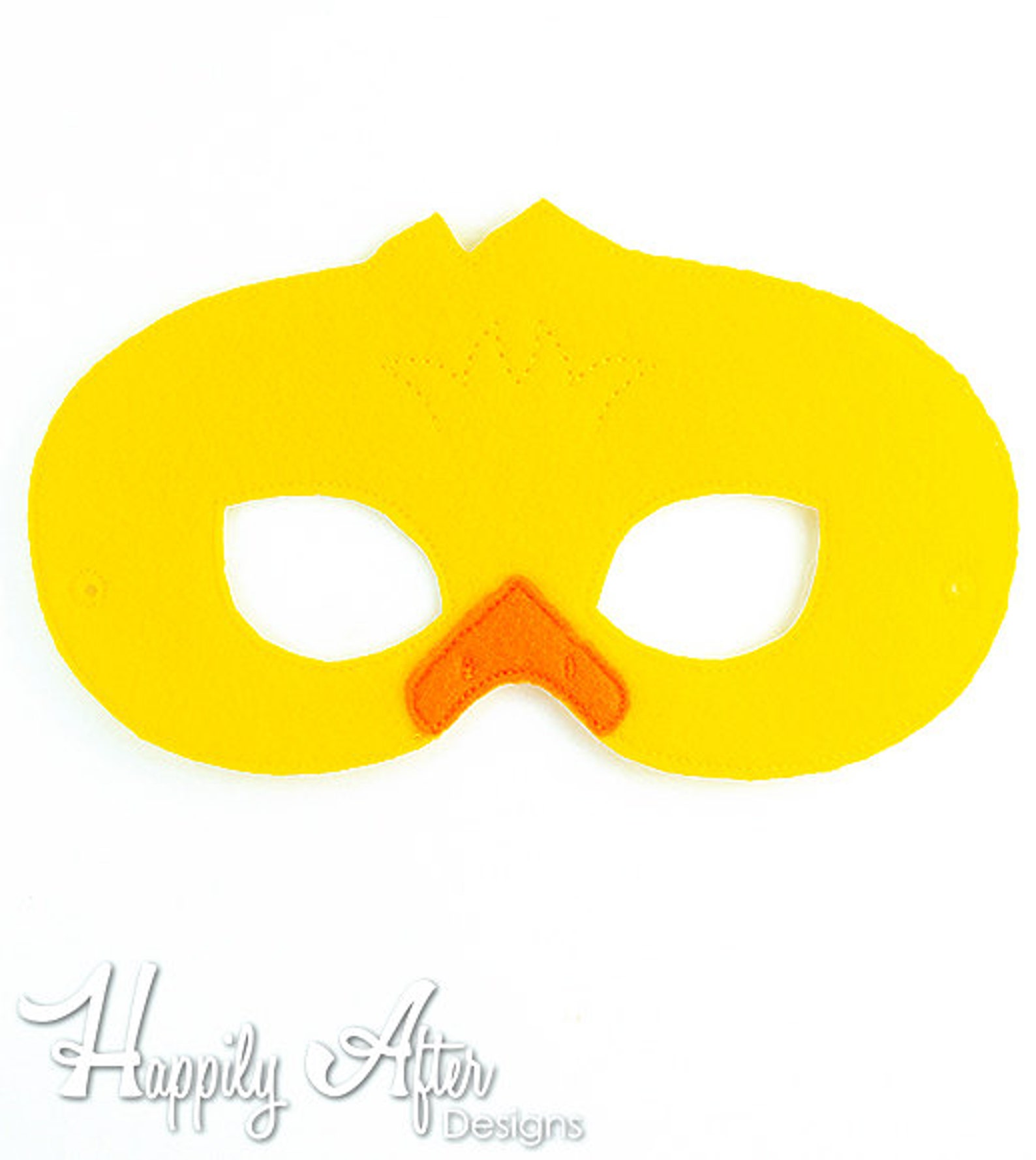 Chick Mask Embroidery Design Chick Mask Machine Embroidery | Etsy