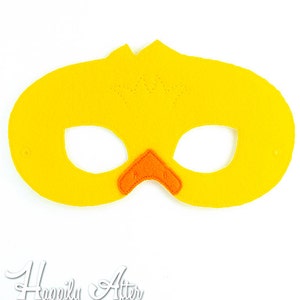 Chick Mask Embroidery Design, Chick Mask, Machine Embroidery, ITH Mask ...