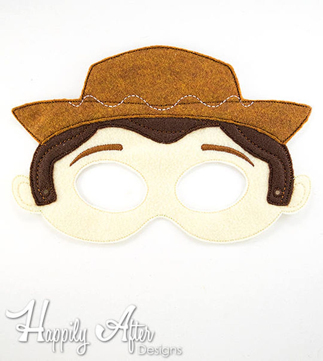 Cowboy Mask Embroidery Design - Cowboy Mask - Cowboy Costume - Ranger ...