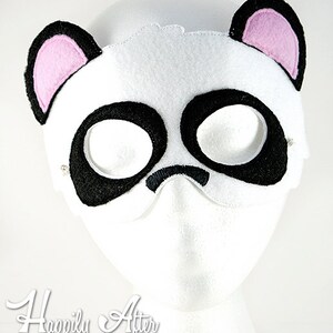 Panda Bear Mask Embroidery Design, Panda Mask, Machine Embroidery, ITH ...