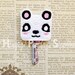 Panda Key Cover Embroidery Design Panda Key Cover - Etsy