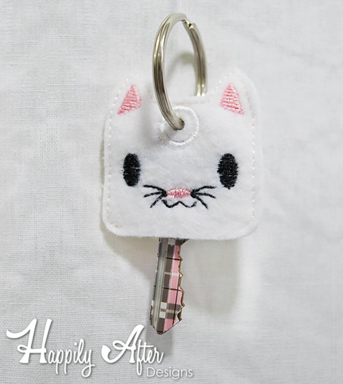 Cat Key Cover Embroidery Design Cat Kitty Key Cover Key - Etsy UK
