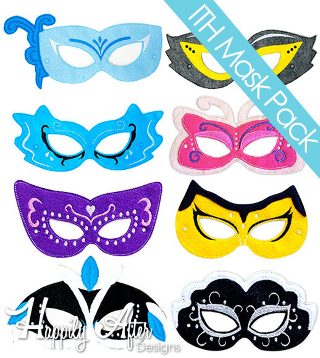 Party Mask Designs Printable