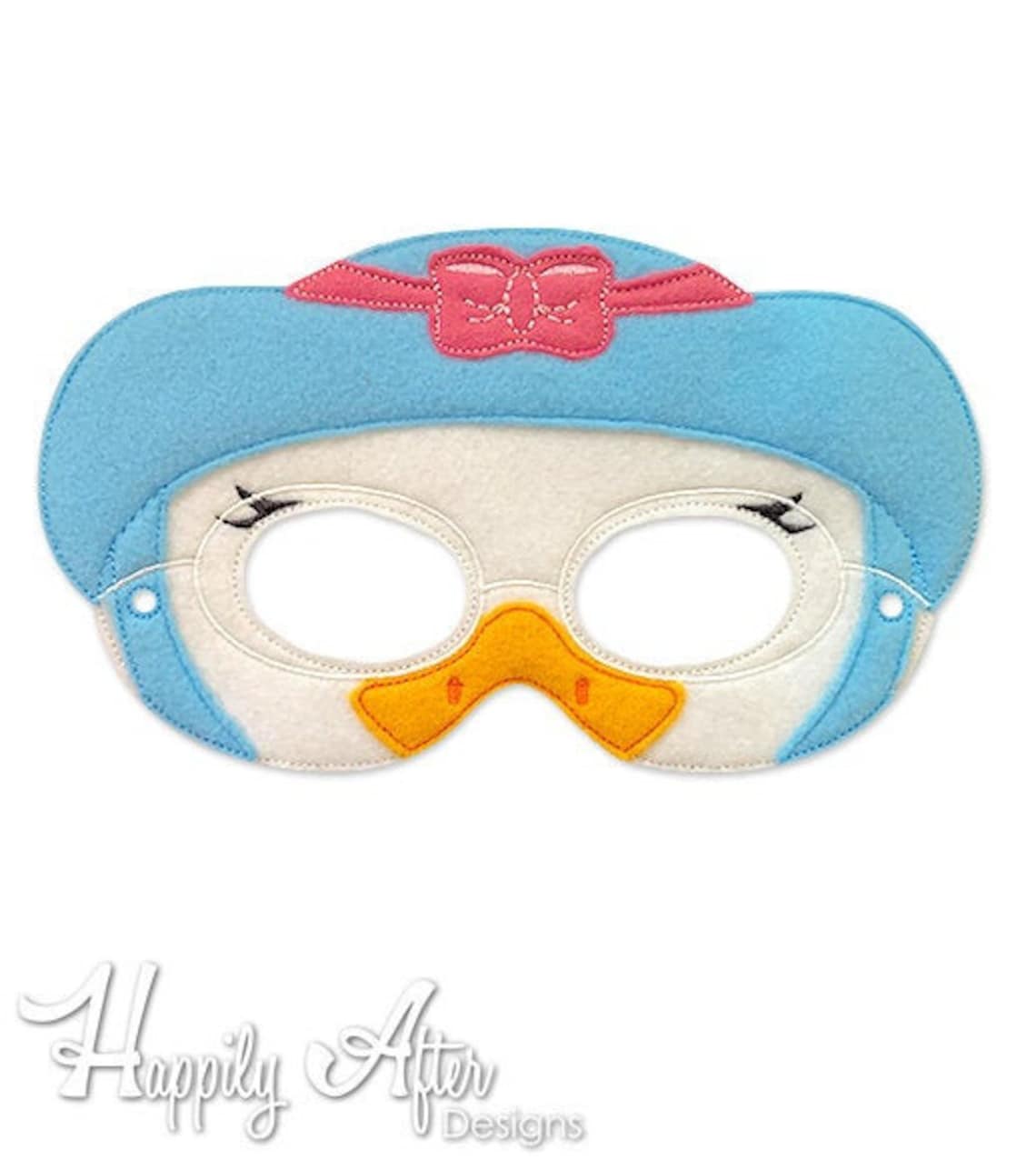 Mother Goose Mask Embroidery Design, Goose Mask, Machine Embroidery ...