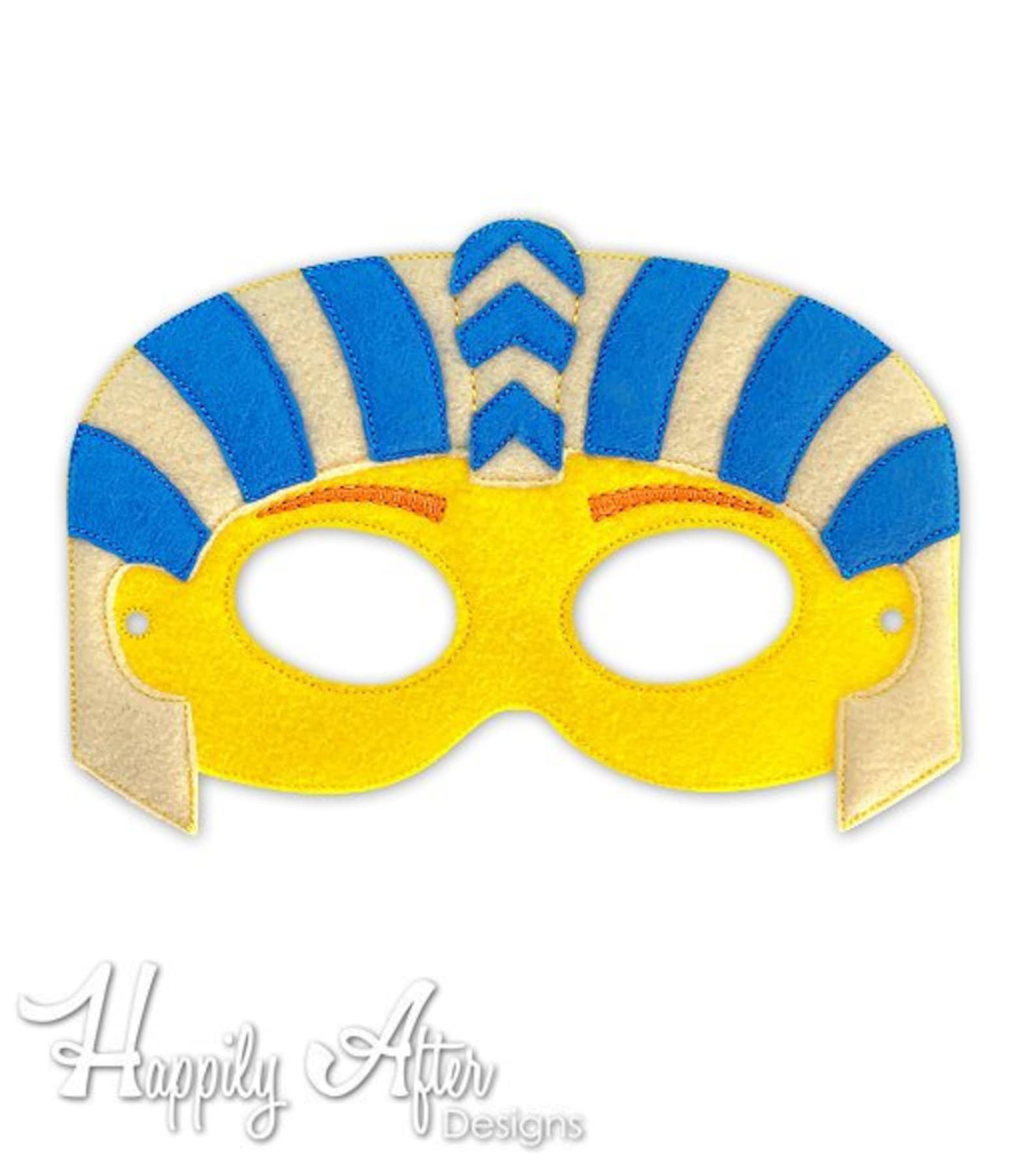 Sphinx Mask Embroidery Design Sphinx Mask Machine | Etsy