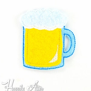Ale Feltie Embroidery Design, Drink Feltie, St Patricks Day Feltie ...
