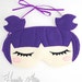 Sweet Dreamer Sleep Mask Embroidery Design, Kawaii Sleep Mask, Machine ...