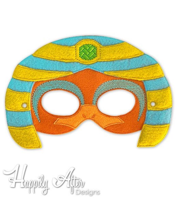 Ra Mask Embroidery Design Ra Mask Machine Embroidery ITH - Etsy