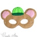 Goldilocks Mask Embroidery Design Pack, Goldilocks Mask, Bears, Machine ...