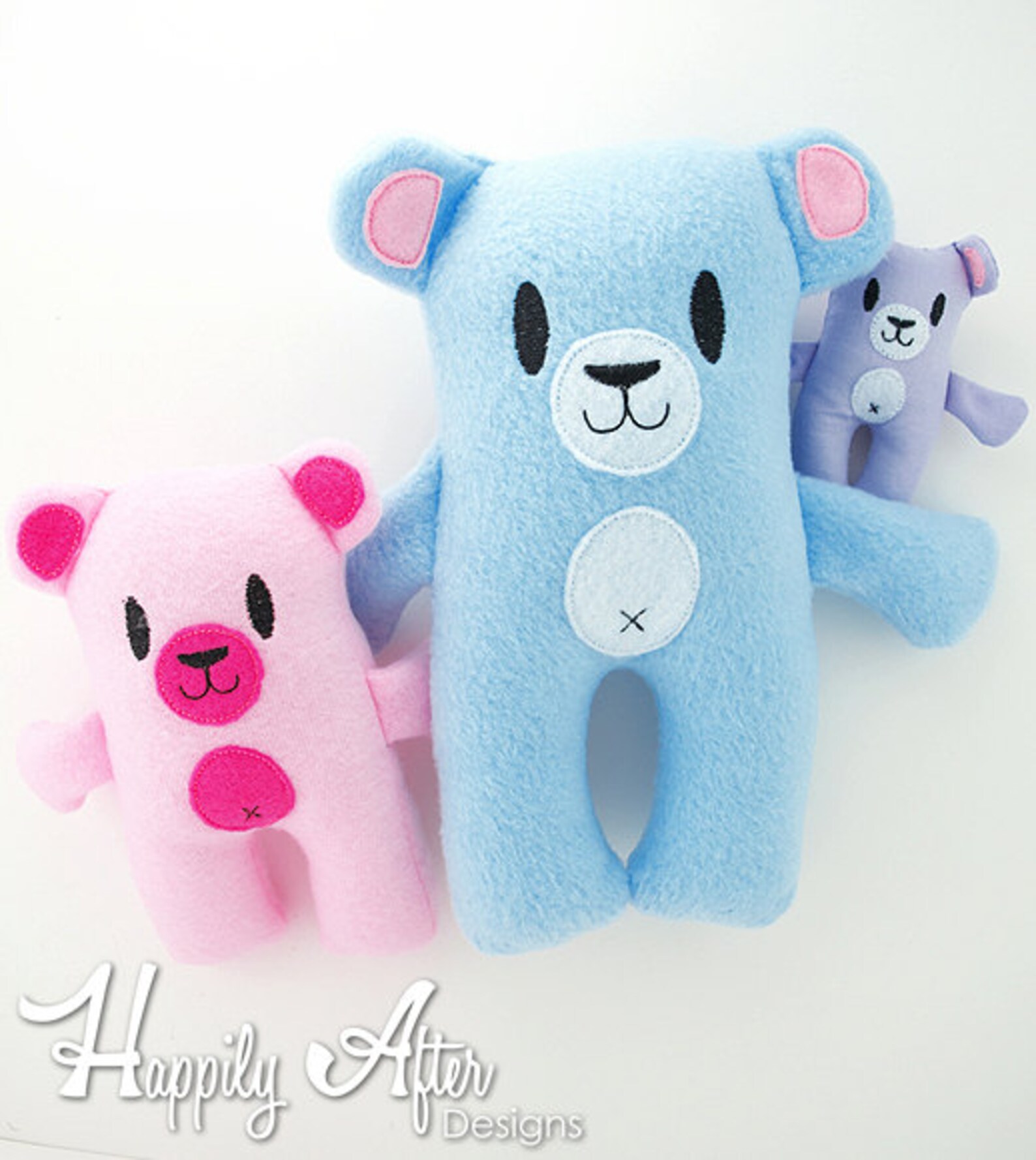 Teddy Bear Stuffie Embroidery Design, Bear, Teddy, Bear Machine ...