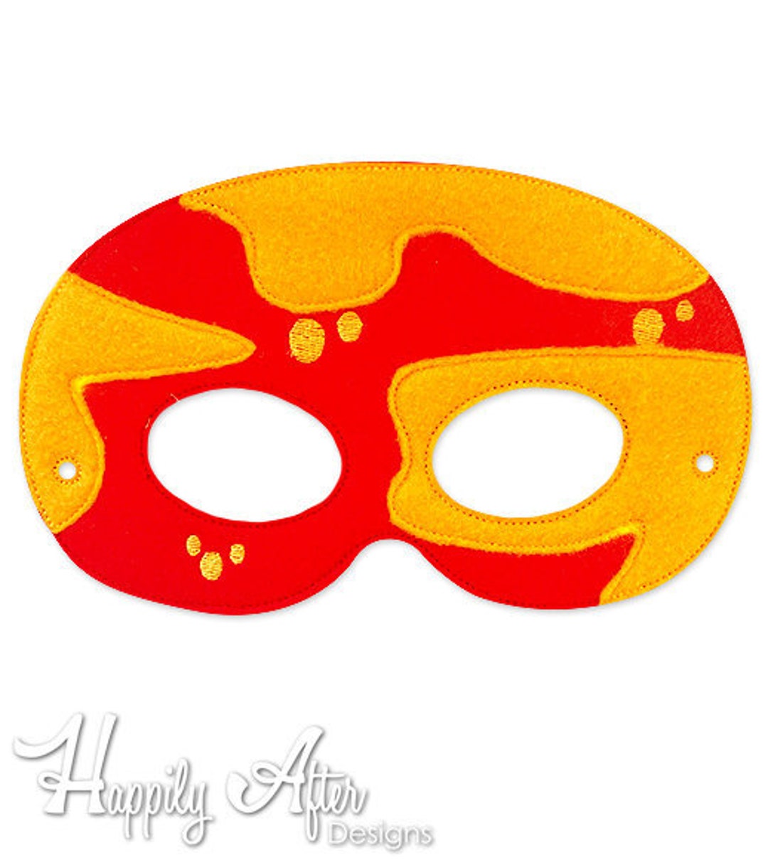 Mars Mask Embroidery Design, Mars, Machine Embroidery, ITH Mask, in the ...