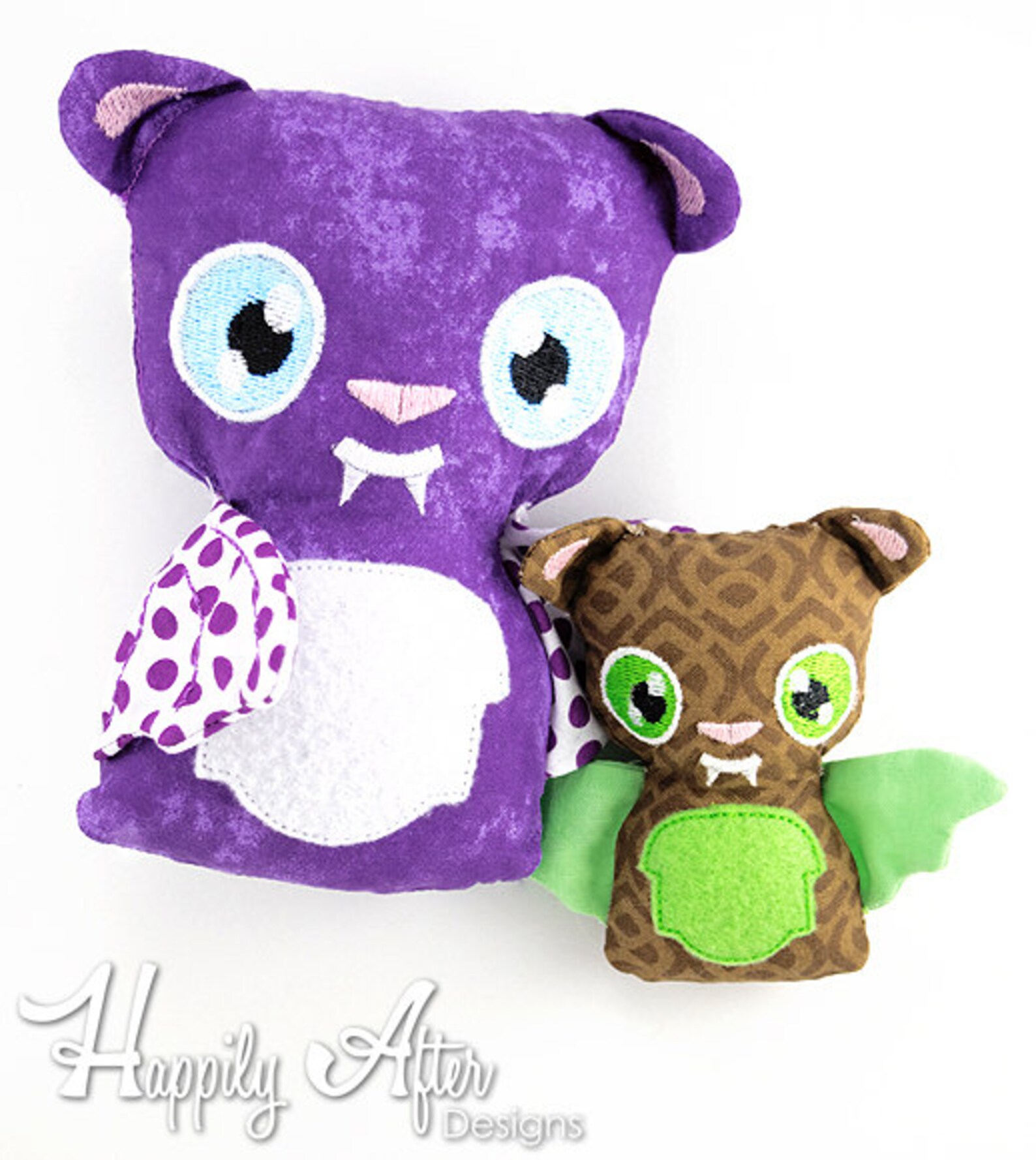 Bat Stuffie Embroidery Design Bat Halloween Bat Machine - Etsy