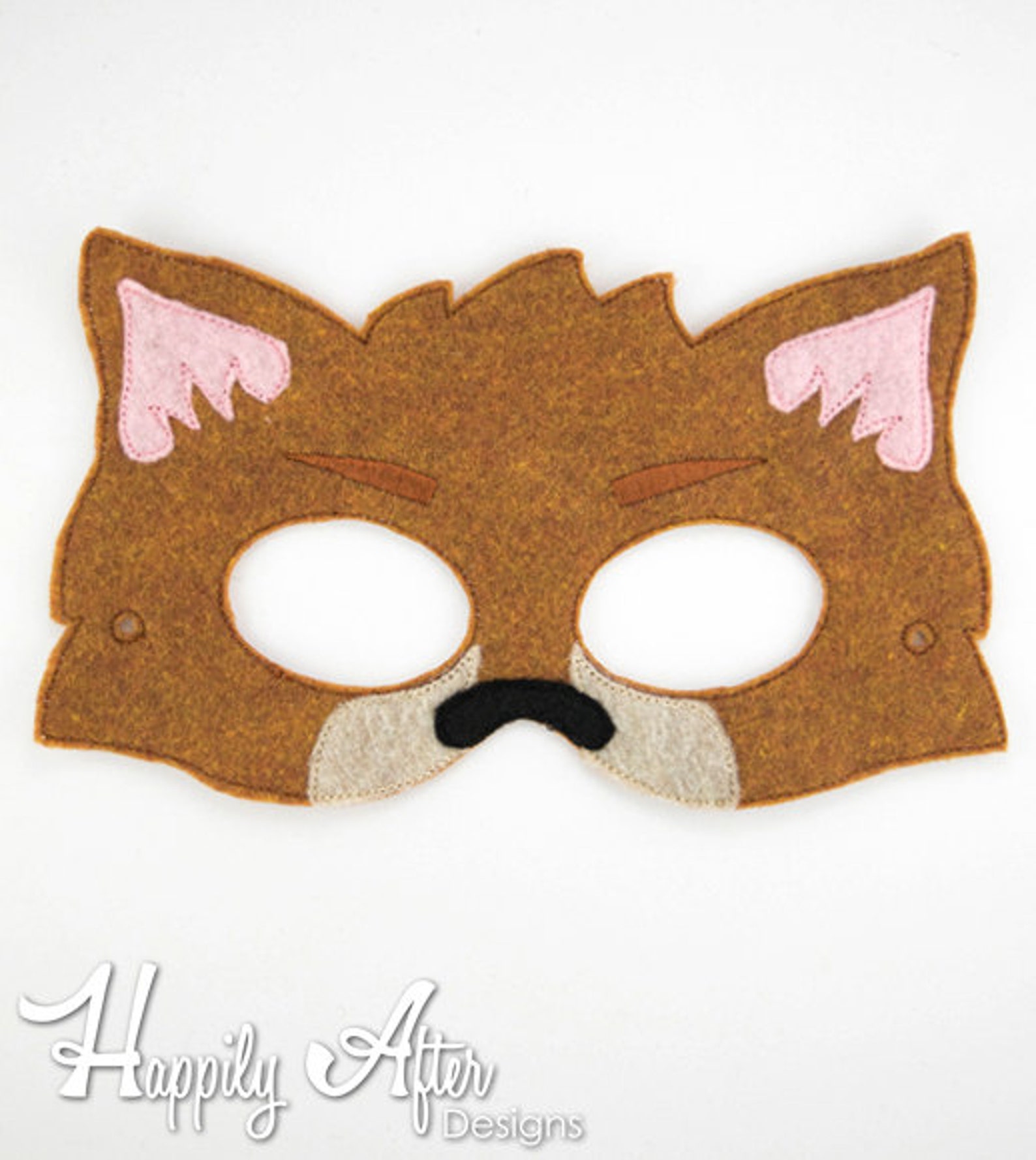 Three Little Pigs Mask Embroidery Design Pack pig mask wolf | Etsy