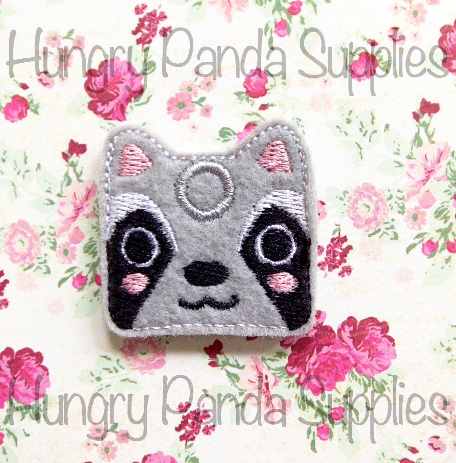 Raccoon Key Cover Embroidery Design Raccoon Key Cover | Etsy