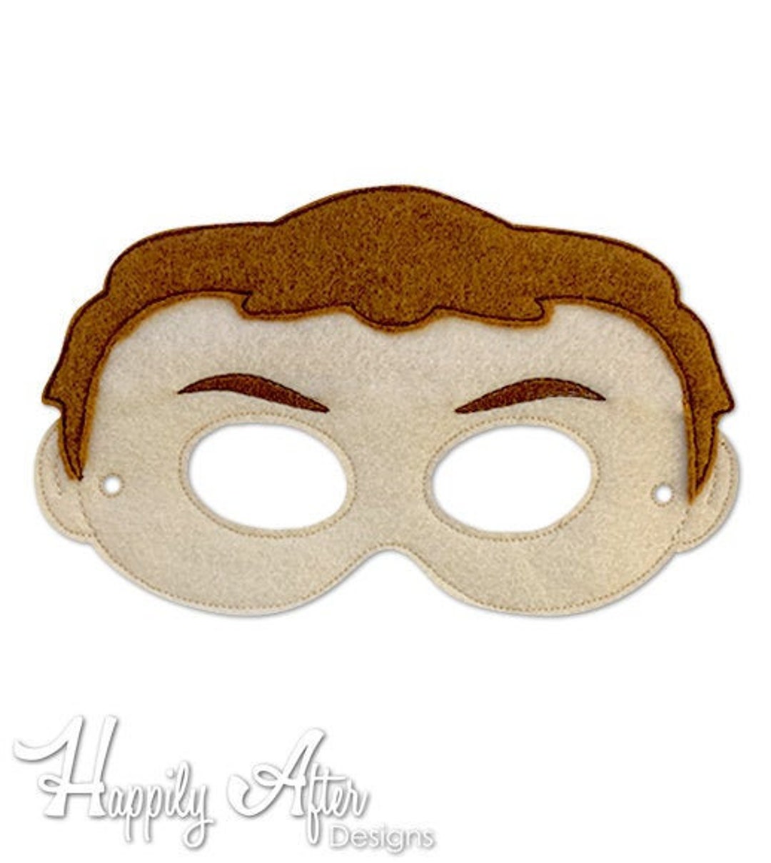 Lead Ghost Hunter Mask Embroidery Design, Ghost, Machine Embroidery ...