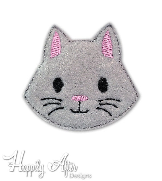 Kitty Feltie Embroidery Design Kitty Feltie Cat Feltie - Etsy UK