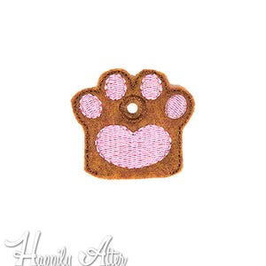 Paw Key Cover Embroidery Design, Dog, Dog Key Cover, Key Cover ...