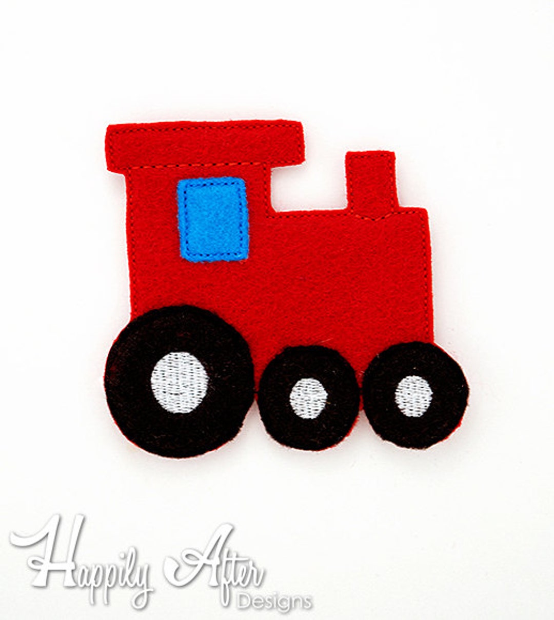 Train Feltie Embroidery Design, Choo Choo Feltie, Machine Embroidery ...