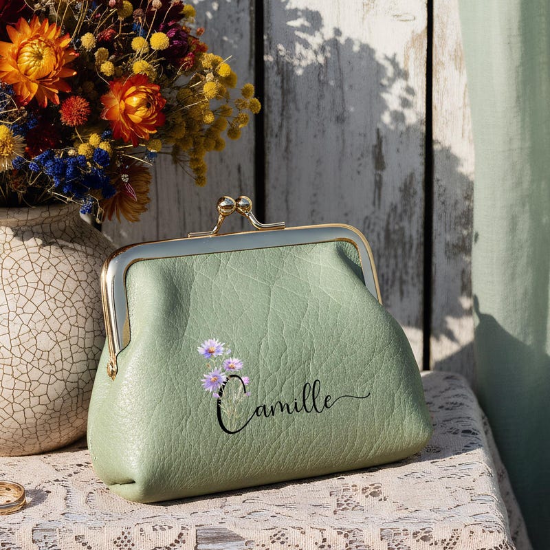 Floral Coin Purse Clasp - Etsy