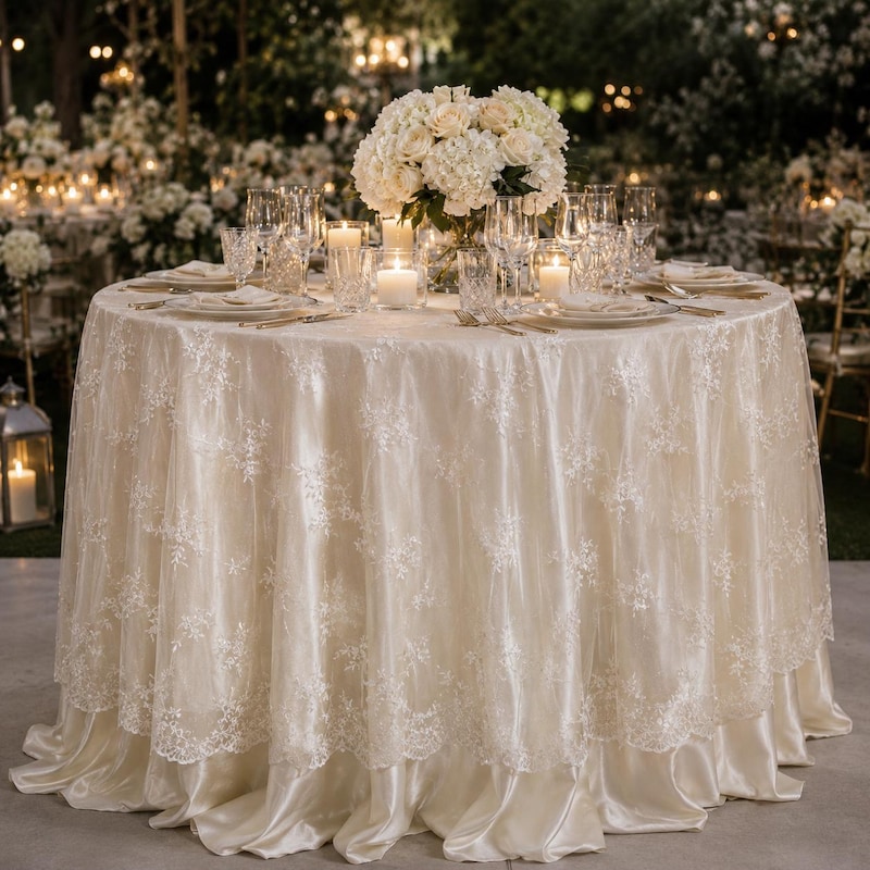 Ruffle Table Overlay - Etsy