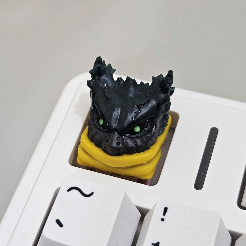 Dark Deku Artisan Keycap, My Hero Academia Anime Keycap for Mechanical ...