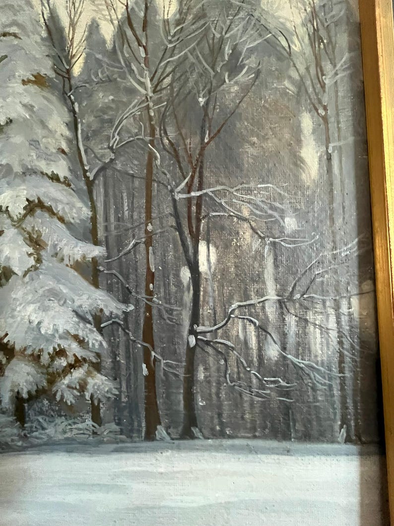 Original Adolf Loy Signed Oil on Board | Mid-20th C. German Landscape ...